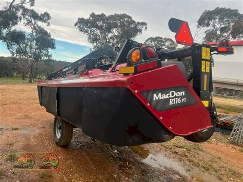 2021 Macdon Rotary Header Model R116pt Serial No 403004 21 With 3m