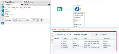 solved perform partial lookup get contain if result based alteryx