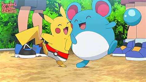 Marill And Pikachu Edition By Sergibluebird16 On Deviantart