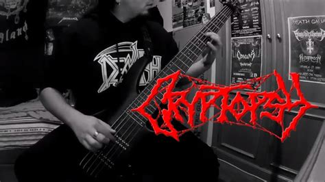 Cryptopsy Defenestration Bass Cover Youtube