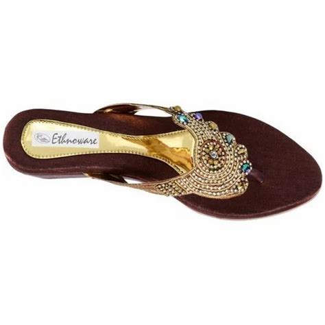 Resin Sheet Casual Women Golden Toes Ethnic Sandals Size 36 To 41 Eu At Rs 275 Pair In Delhi