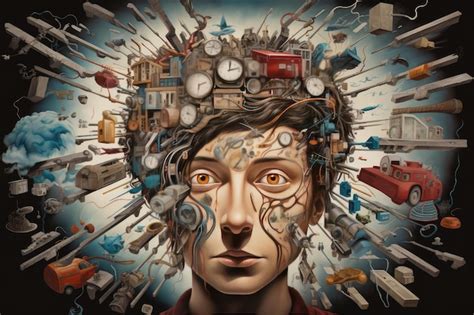 Premium Ai Image A Vivid Representation Of The Adhd Concept