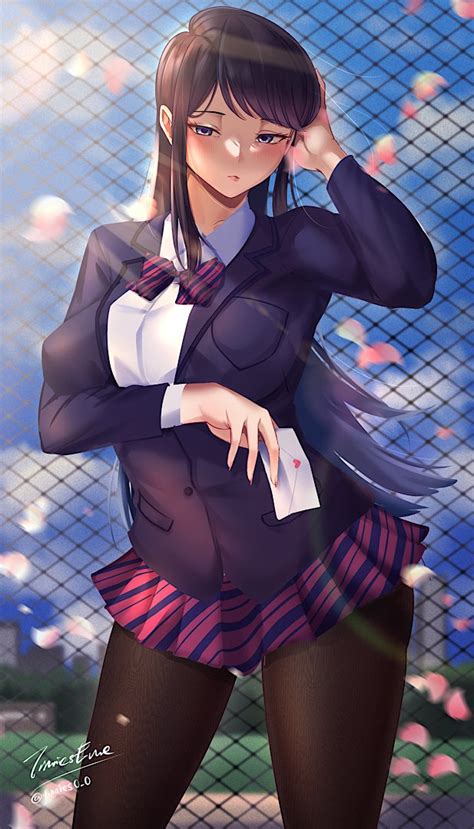 Komi Shouko Komi San Wa Komyushou Desu Drawn By Tinnies Danbooru