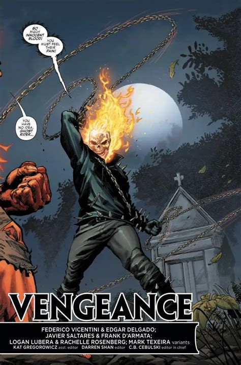 Danny Ketch Ghost Rider 1 Preview Blast From The Past