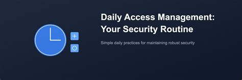 10 Minute Daily Security Routine Small Business Access Management Guide