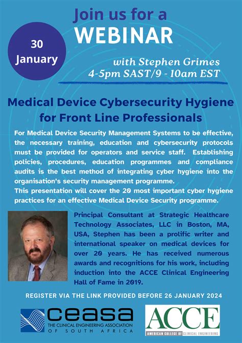 Medical Device Cybersecurity Conferences 2025 Antonio Porter