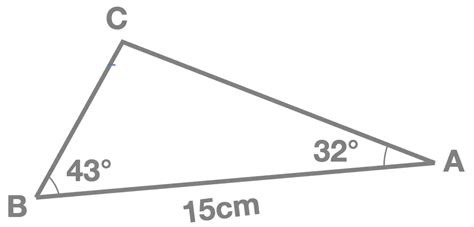 Sine Rule Unknown Sides And Angles