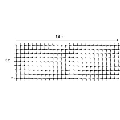 Polypropylene Knotless Netting 5mm 100 Mm Hm 6m X 7 5m Home