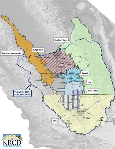 Maps Tulare Basin Watershed Partnership And Network
