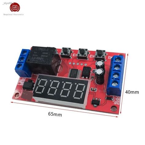 Delay Time Relay Module V V V Timing Programmable Optocoupler Isolation Pulse Cycle Power Off
