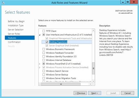 Install Microsoft Desktop Experience For Privileged Identity
