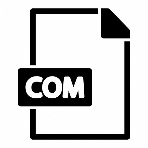Com Executable Extension File Folder Icon Download On Iconfinder
