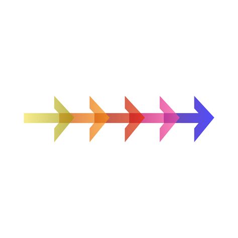 Arrow Shape Change Color Design Vector Concept Change Color Arrow Color Scheme PNG And Vector