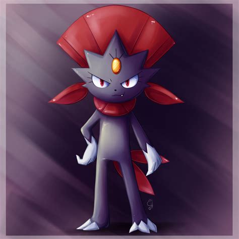 Pokemon Commission Weavile By Exceru Karina On Deviantart