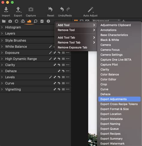 Export Overview Home