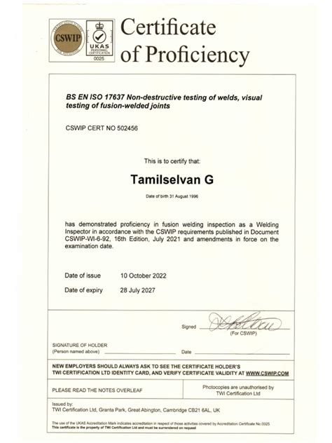 Qc Certificate Pdf