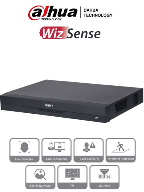 Dahua Dhi Nvr2208 8p I2 Nvr De 8 Canales Wizsense Hasta 8