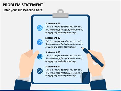 Problem Statement Powerpoint Template Sketchbubble