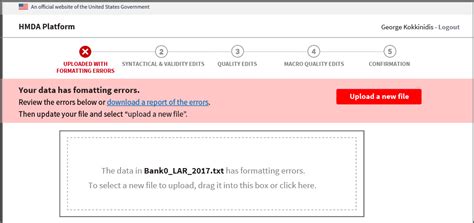 Gain Back Vertical Space Taken Up By Static Error Message Issue Cfpb Hmda Platform Ui