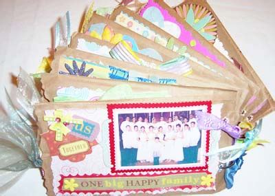 Paper Bag Scrapbook Mini Album With Tags