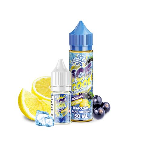 Ice Cool Cassis Citron Liquidarom