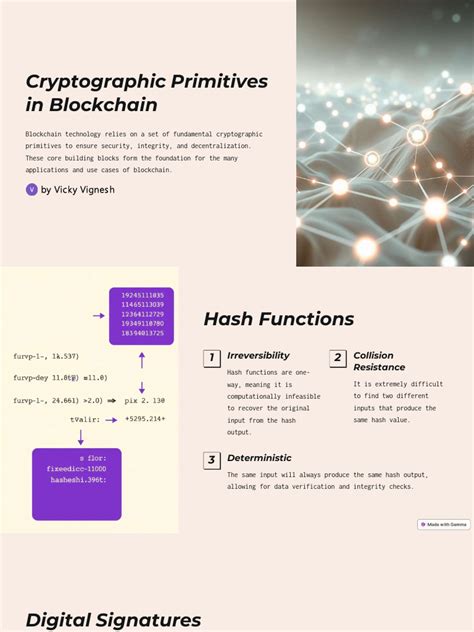 Cryptographic Primitives In Blockchain Pdf Cryptography Key Cryptography