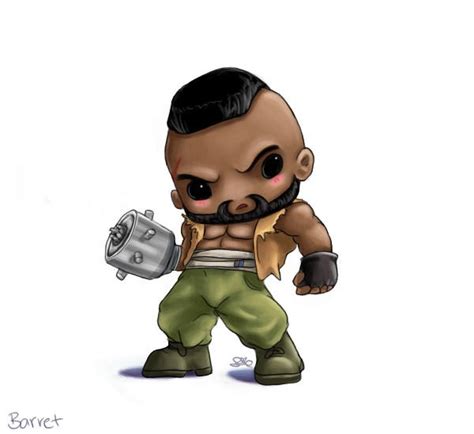Chibi Barret By Capsicum On Deviantart