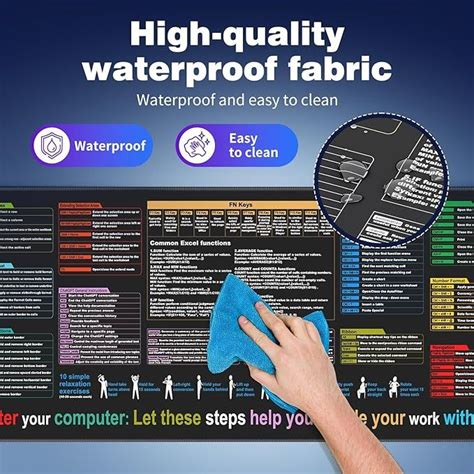 best 11 excel cheat sheet desk pad artofit