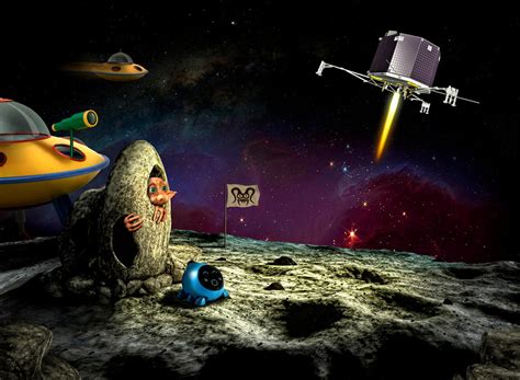 Philae Lander By Funkwood On Deviantart