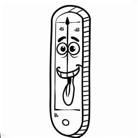 Desenho De Termometro Meteorologico Para Colorir Desenhos De