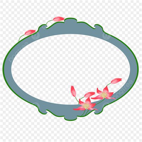손 색칠 연꽃 테두리 일러스트 만화 무료 아무 배경 장식 포스터 디자인 Png 일러스트 및 Psd 이미지 무료 다운로드 Pngtree