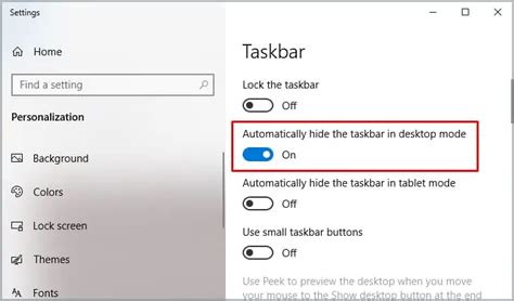 How To Fix Taskbar Wont Go Away In Fullscreen Step By Step Solutions Tech Geek