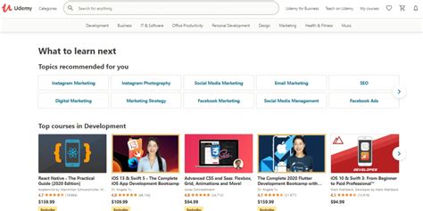 Udemy Vs Treehouse Which Has The Courses You Want
