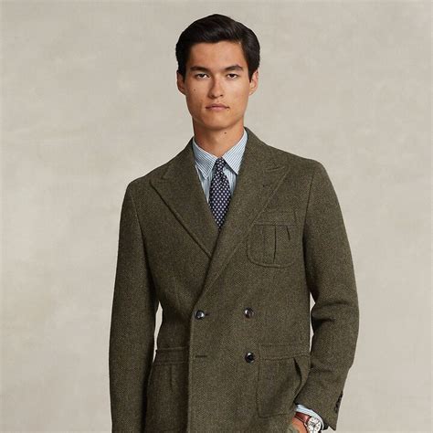 Ralph Lauren Polo Soft Plaid Wool Tweed Sport Coat Shopstyle