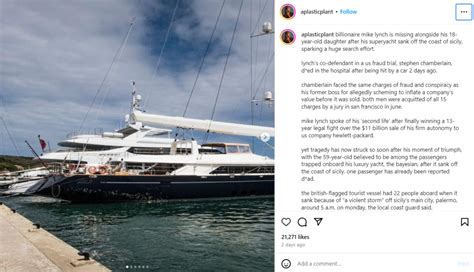 Mike Lynchs Yacht Tragic Sinking Body Found But Daughter