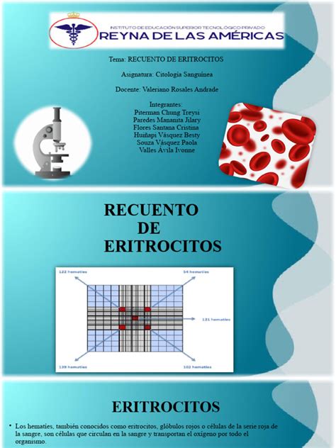 Recuentro De Eritrocitos Pdf Glóbulo Rojo Sangre