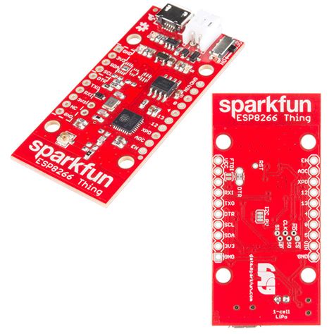 Wrl 13231 Sparkfun Esp8266 Thing Evelta