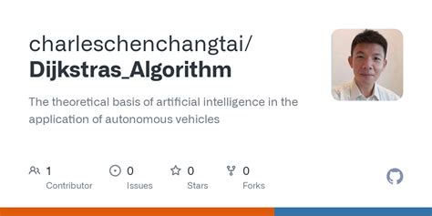 GitHub Charleschenchangtai Dijkstras Algorithm The Theoretical Basis Of Artificial