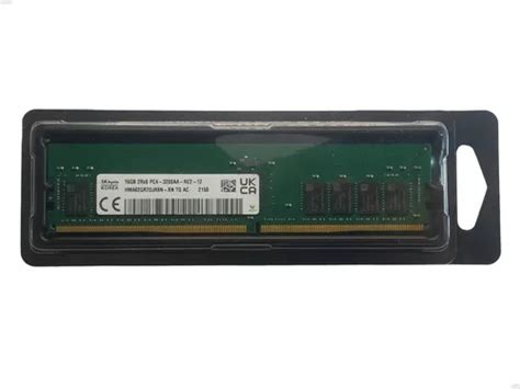 Memória Skhynix 16gb 2rx8 Ddr4 3200 Rdimm Hma82gr7cjr8n Xn Frete Grátis