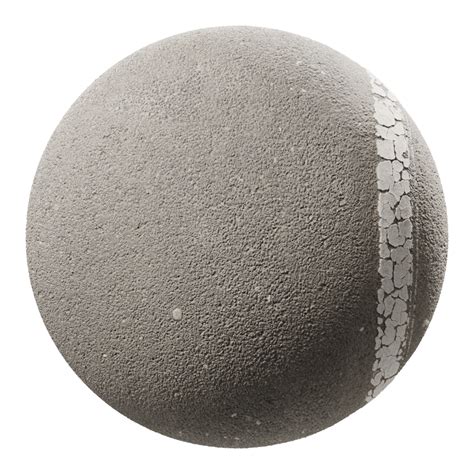 단일 차선 마킹 텍스처로 깨끗한 아스팔트 Poliigon