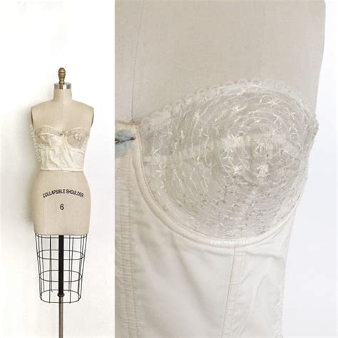 Sheer Bullet Bra Etsy