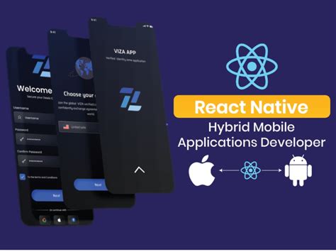 Expert React Native Mobile App Developer Hybrid Iosandroid