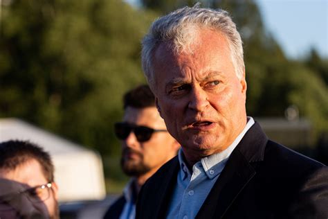 G Nausėda „wagner“ Atsiradimas Baltarusijoje Didina Nesaugumą Lietuva