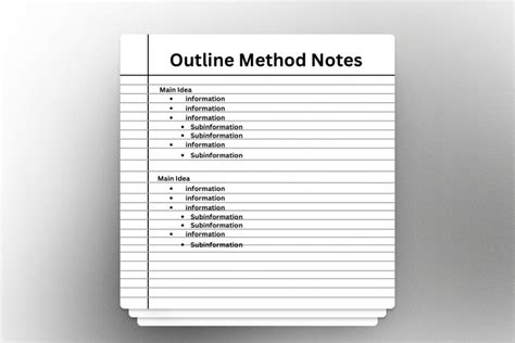 Outline Note Taking