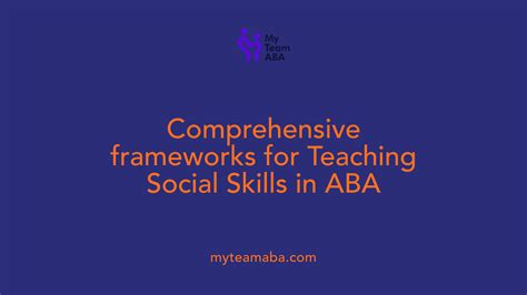 How To Incorporate Social Skills Training Into Aba Therapy Sessions