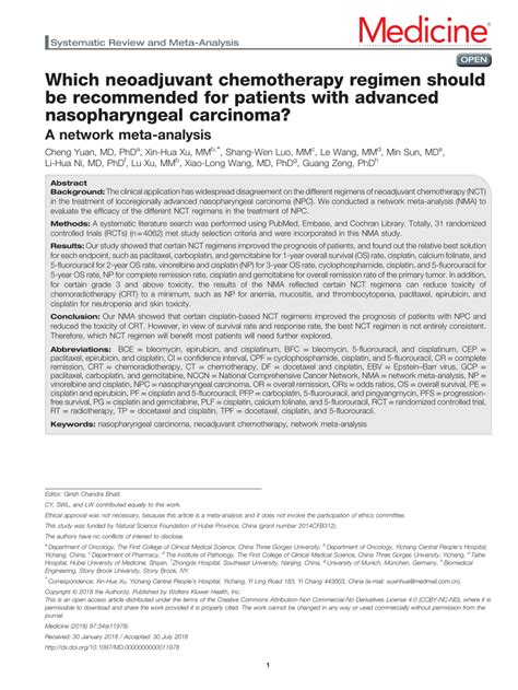Pdf Which Neoadjuvant Chemotherapy Regimen Should Be Recommended For Patients With Advanced