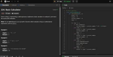 Disha Karnayake On Linkedin Basiccalculator Stringparsing Dsa