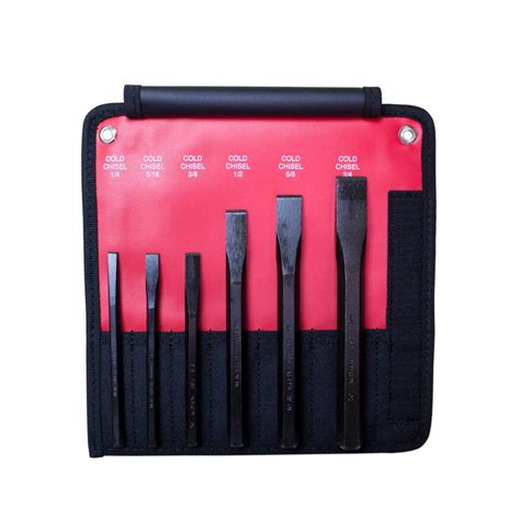 Mayhew Punches And Chisels Cold Chisel Sets 6 Pc Cold Chisel Kit