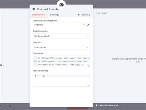 let the model define this parameter button not available questions