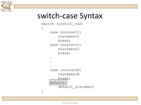 PPT Switch Case Statement PowerPoint Presentation Free Download ID